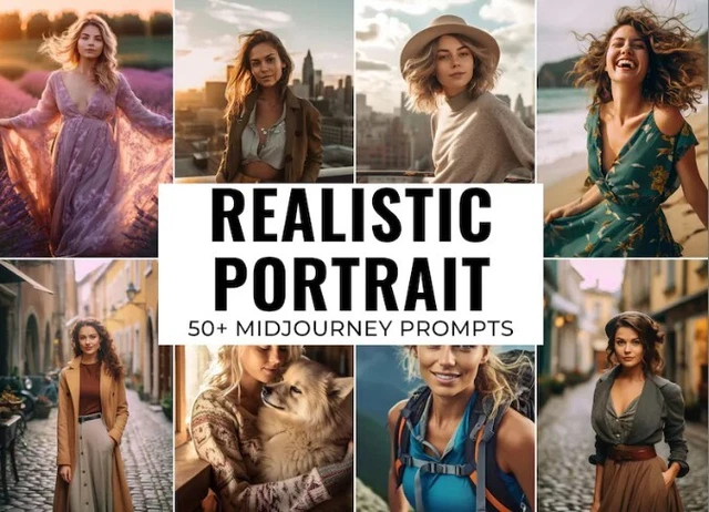 100+ REALISTIC PORTRAIT Midjourney Prompts, AI Art, Midjourney Prompt ...