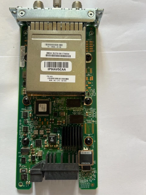 CISCO 74-12655-01 NIM-4G-LTE-GA 4G LTE Network Interface Module $139.00 ...