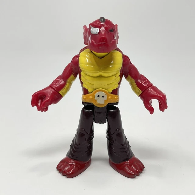 FISHER-PRICE IMAGINEXT RED Dragon Knight Guard Castle Serpent 3" Action ...