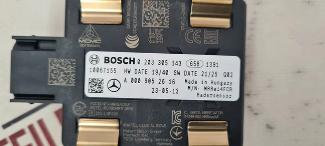 ORIGINAL MERCEDES-BENZ RADARSENSOR Distronic Radar Sensor A0009052616 ...