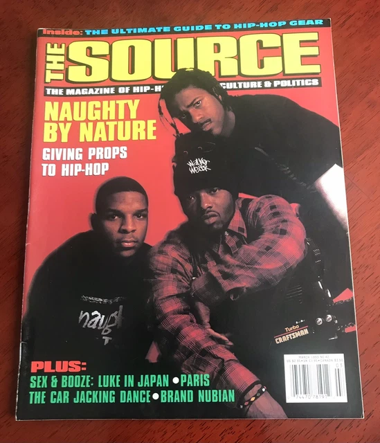 **RARE** THE SOURCE magazine No.42 (March 1993); Naughty By Nature ...