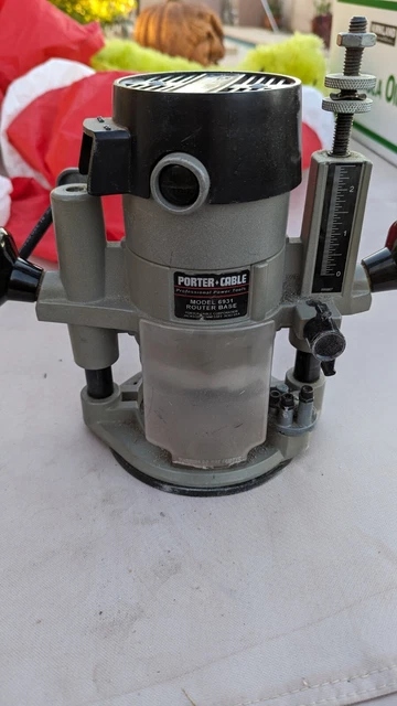 PORTER CABLE MODEL 6902 Heavy Duty Motor Router W Model 6 router base ...