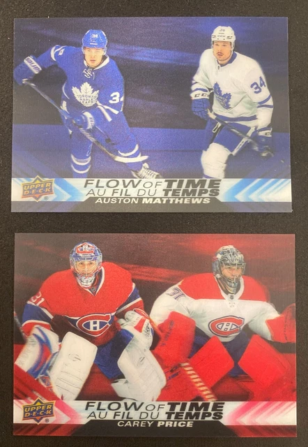 2022-23 UD TIM Hortons Flow of Time #NT-11 AUSTON MATTHEWS $11.50 ...