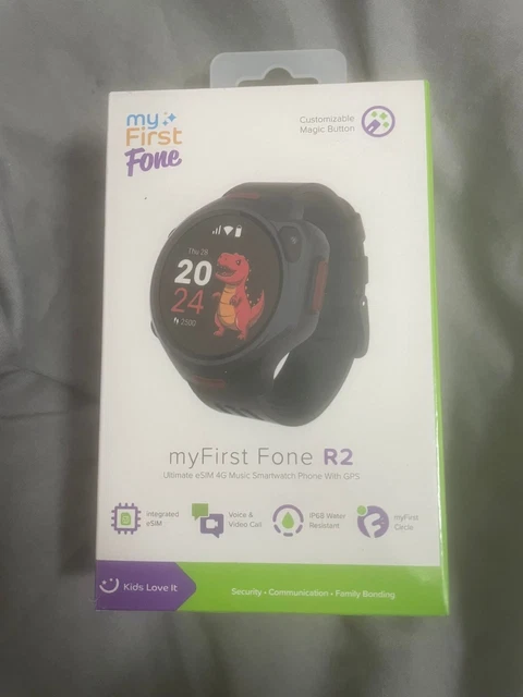 MY FIRST FONE R2 Smart Watch, phone, GPS, music, camera, clock ...