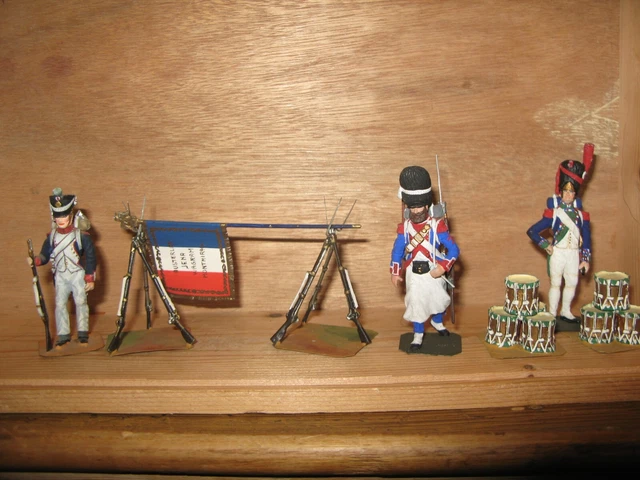 FIGURINE CHARLES STADDEN Tradition Napoléon Empire bivouac infanterie ...