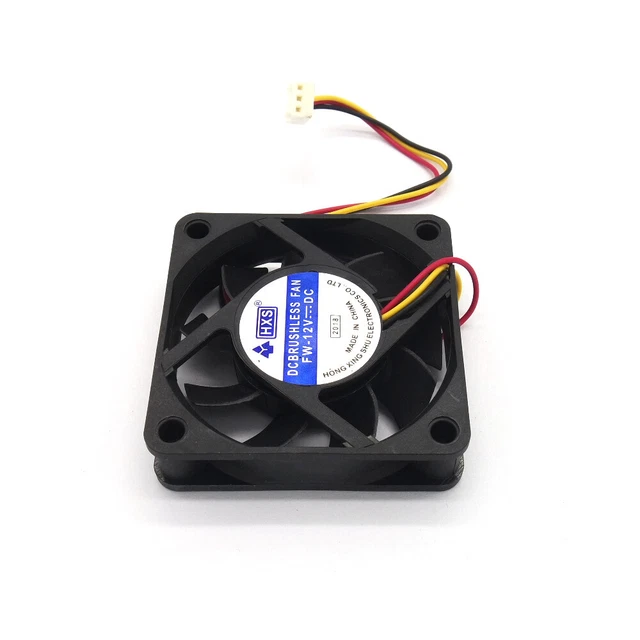 PC COMPUTER CASE System Cooling Fan Cooler 12v 12volt 60mm 3Pin ...