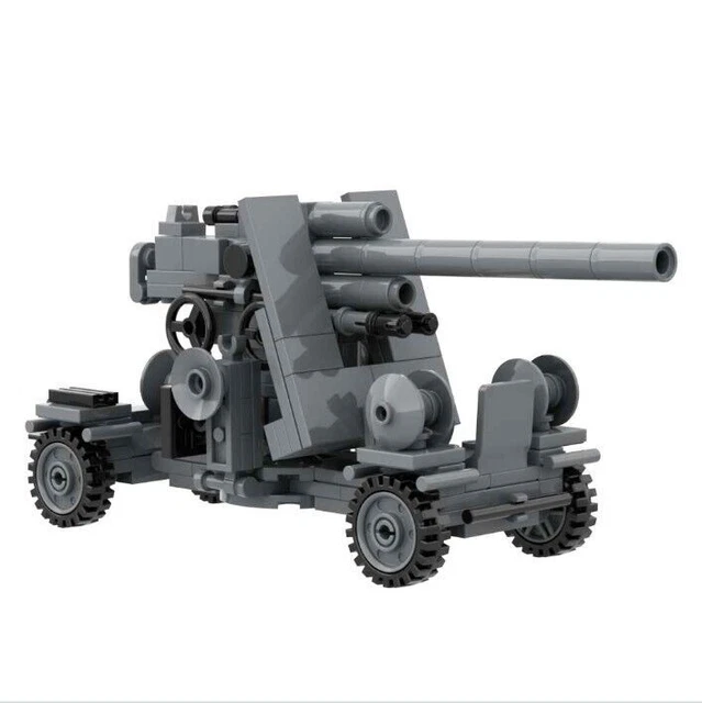 GERMAN MOBILE 8.8 cm Flak 36 Anti Aircraft and Tank Gun WW2 Military Weapons £34.42 - PicClick UK