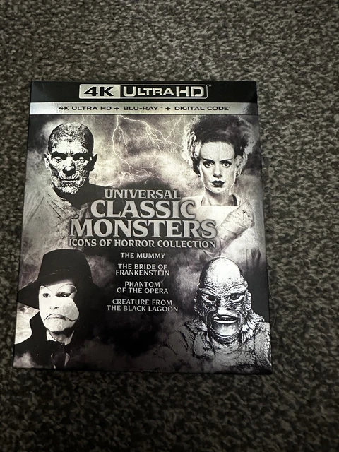UNIVERSAL CLASSIC MONSTERS Icons Of Horror Collection Vol 2 (4K UHD Blu ...