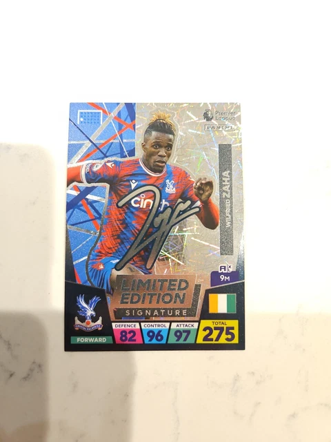 PANINI 2023 PREMIER League Adrenalyn XL Limited SIGNATURE Card Wilfried ...
