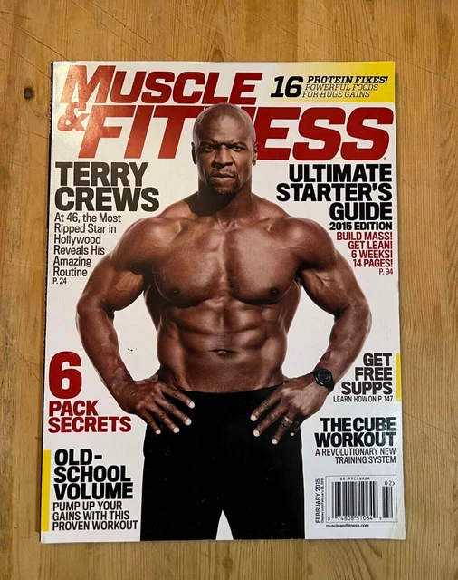 MUSCLE & FITNESS Mag Terry Crews Starter's Guide February 2015 £7.71 ...