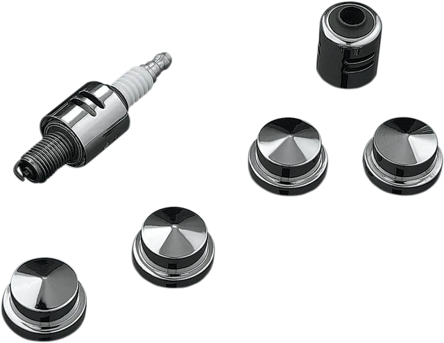 KURYAKYN 8106 PEAKED Head Bolt Covers Harley Davidson Iron 883 Xln 2015 ...