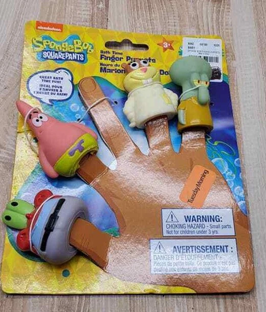 Spongebob Finger Puppets