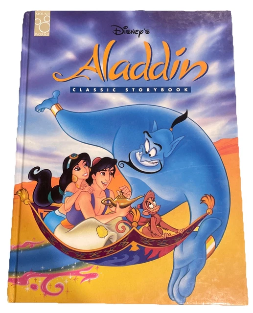 DISNEY CLASSIC STORYBOOK- Aladdin Hardcover 1998 Edition $22.50 ...