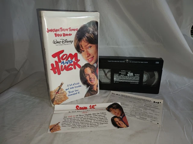ORIGINAL WALT DISNEY VHS Home Video Tom and Huck 7769 £41.69 - PicClick UK
