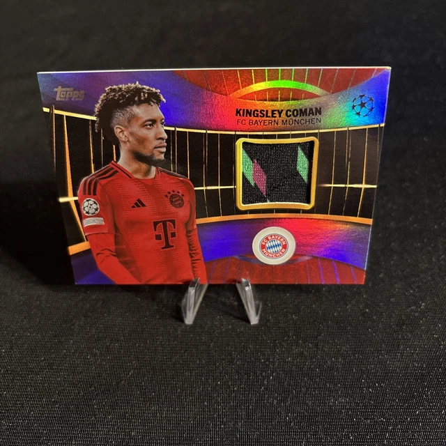 TOPPS UCC FLAGSHIP 24/25 - Kingsley Coman - Superstar Relic /299 £0.99 ...