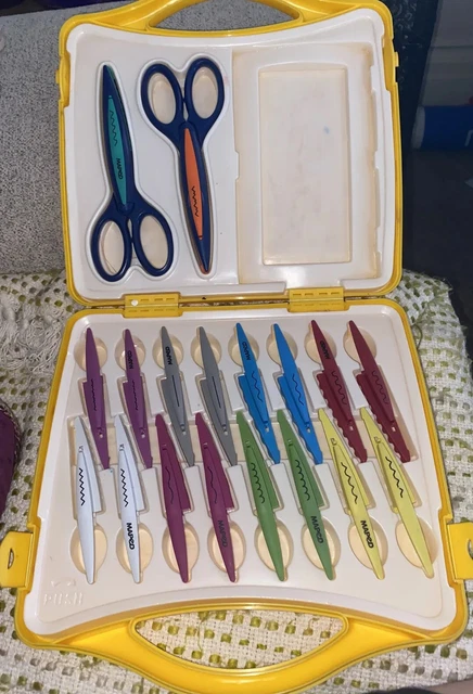 MAPED CREATIV CRAFT Scissors Set 10 Pairs interchangable blades. £10.00 ...