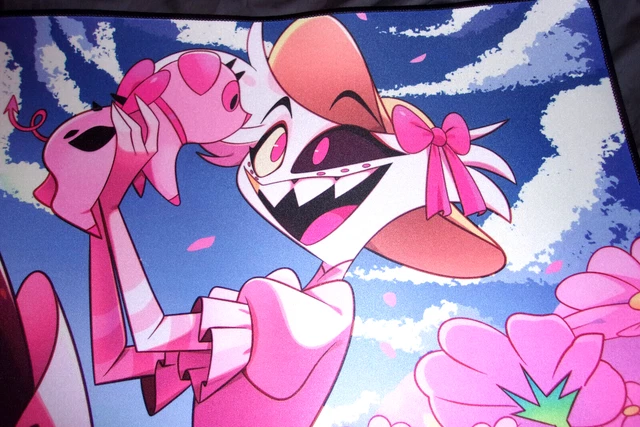 VIVZIEPOP HELLUVA BOSS Hazbin Hotel Angel Dust Playmat Spring 2023 SOLD ...