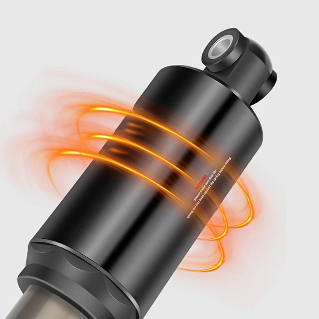 SPRING SHOCK ABSORBER Bike Damping Oil Mountain Biking Easy To Install ...