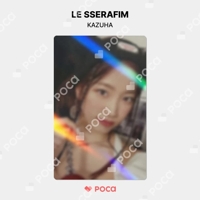 [LE SSERAFIM KAZUHA] Carte photo avantage EASY MAKESTAR EUR 8,83 - PicClick FR