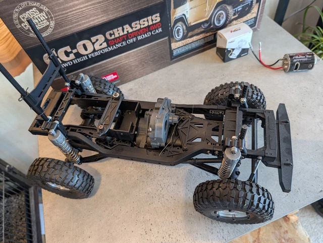 TAMIYA CC02 LAND Cruiser 1/10 RC Car Crawler Truck £208.72 - PicClick UK