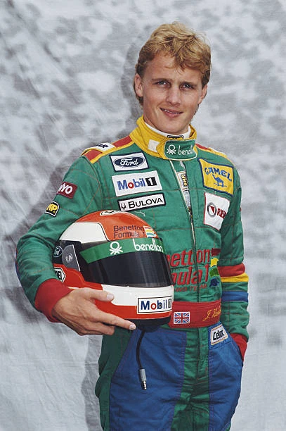 PORTRAIT OF JOHNNY Herbert Driver Of The Benetton Old F1 Racing Photo ...