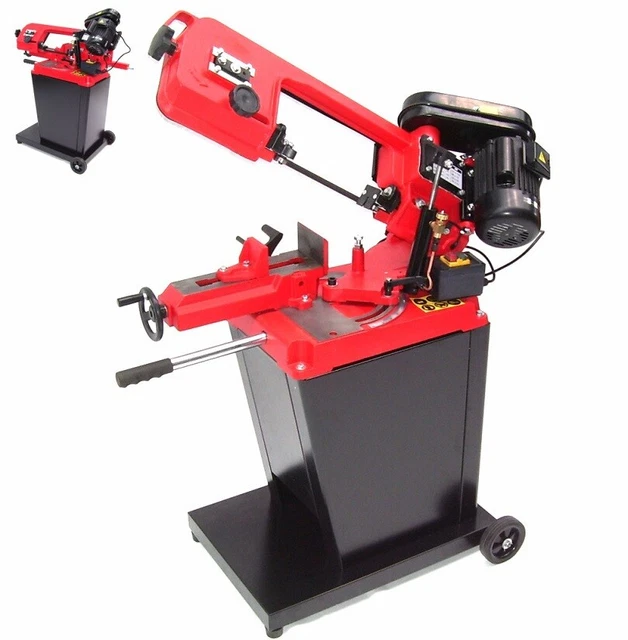 METALLBANDSÄGE 150 HORIZONTALBANDSÄGE 230V Bandsäge 55714 Gehrungssäge Eisensäge £368.25 ...