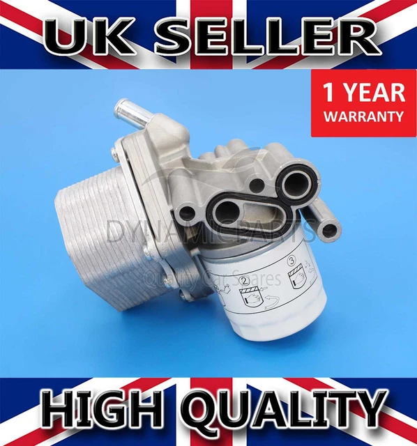 OIL COOLER MODIFIED Stronger Filter For Ford Transit Mk7 Mk8 Custom 2.2 ...