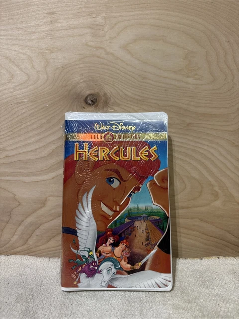DISNEY HERCULES (VHS, 1997) Clamshell Masterpiece Collection Factory ...