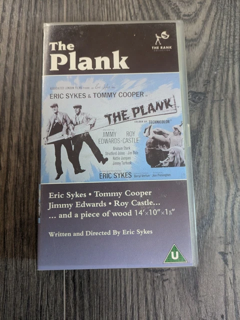 THE PLANK VHS Video Tape PAL Eric Sykes , Tommy Cooper £3.00 - PicClick UK