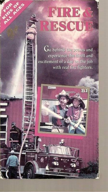 FIRE RESCUE (VHS) £7.96 - PicClick UK