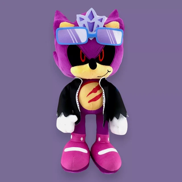 SONIC THE HEDGEHOG Scourge Plush 12" Purple TV Character Series £21.52 ...