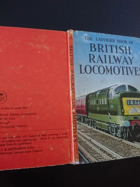 2 VINTAGE LADYBIRD Books-British Railway Locomotives 1958&Aircraft 1964 ...