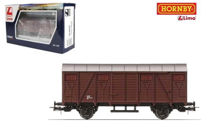 LIMA HORNBY HL6042 Carro merci 2 assi passo corto SNCF Modello UIC ...