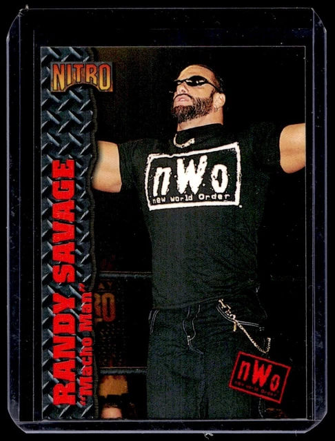 1999 TOPPS WCW/NWO Nitro Macho Man Randy Savage #41 EUR 4,38 - PicClick FR