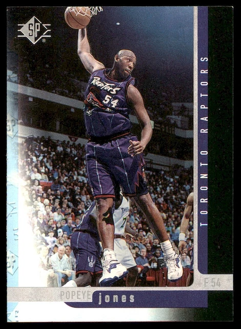 1996-97 SP POPEYE Jones #110 NM-MT or Better Toronto Raptors EUR 1,67 ...