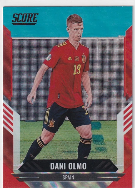 PANINI FIFA SCORE 2021-22 Soccer Carte Mappa Nr 98 Dan Olmo Rosso Lava ...