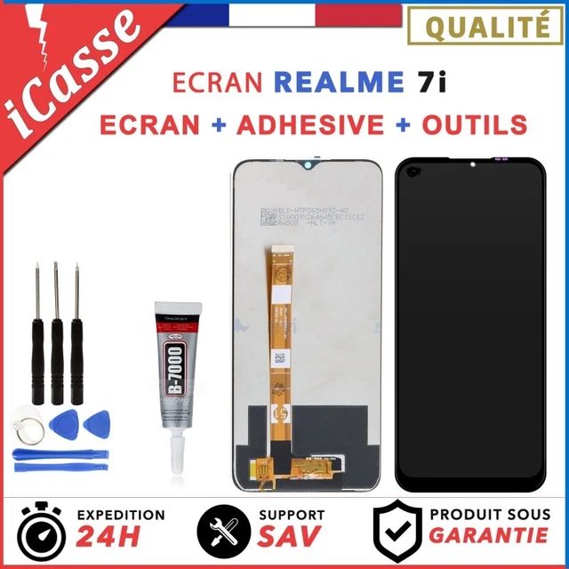 ECRAN LCD + Vitre Tactile pour REALME 7i modele RMX2193 + Outils ...