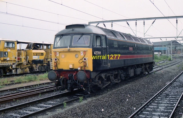 ORIGINAL RAILWAY PHOTOGRAPHIC negative Class 47 47701 at Wolverhampton ...