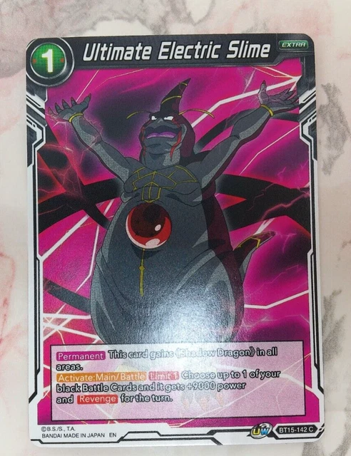 DRAGON BALL SUPER TCG Ultimate Electric Slime BT15-142 C comme neuf EUR 1,88 - PicClick FR