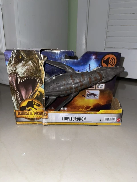 MATTEL JURASSIC WORLD Dominion Roar Strikers Liopleurodon Dinosaur ... MATTEL JURASSIC WORLD Dominion Roar Strikers Liopleurodon Dinosaur ...