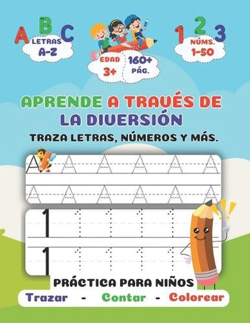 TRAZAR EL ALFABETO y Nmeros: APRENDE A TRAV?S DE LA DIVERSI?N: Vamos a ...