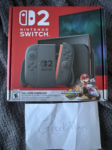 NINTENDO SWITCH 2 + Mario Kart World Bundle New in Box $870.80 ...