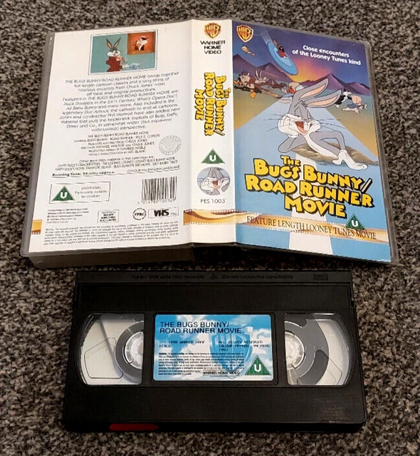 THE BUGS BUNNY Road Runner Movie Looney Tunes Pal Vhs Video Kids ...