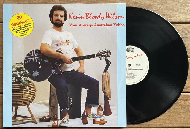 KEVIN BLOODY WILSON, Your Average Australian Yobbo 1986 Vinyl LP Record ...