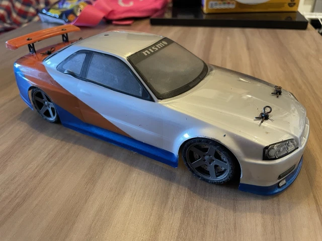 HPI MICRO RS4 RC Car Skyline R34 GTR £80.00 - PicClick UK