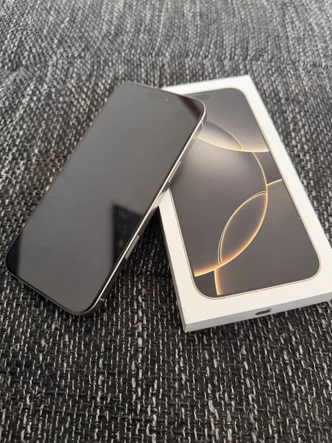 APPLE IPHONE 16 Pro Max 256 GB Titan Natur, ohne Simlock, Inkl. Restgarantie EUR 895,00 ...