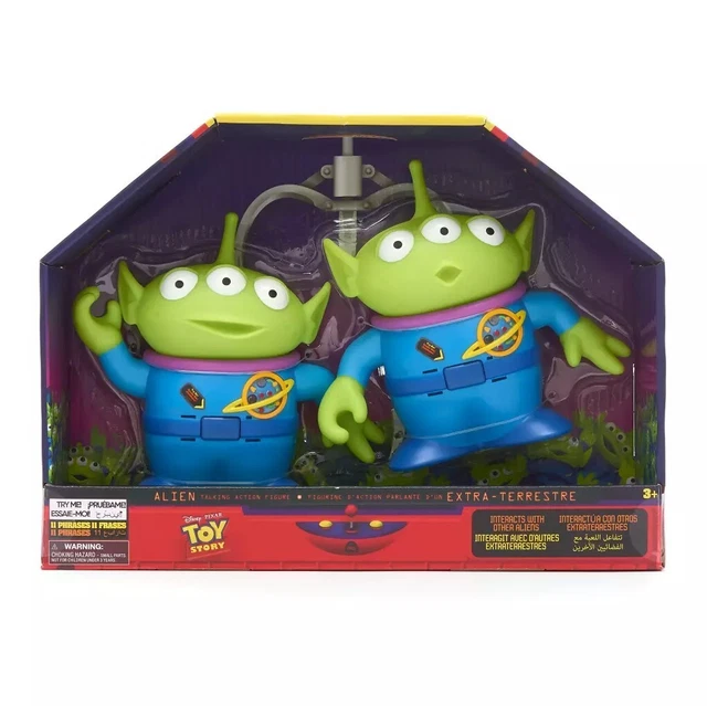 DISNEY TOY STORY Two Alien Interactive Talking Action Figures Pixar Age ...