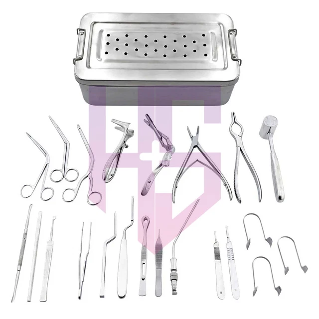 SEPTOPLASTY SURGERY INSTRUMENTS Set of 23 Pcs ENT Surgical Instruments ...