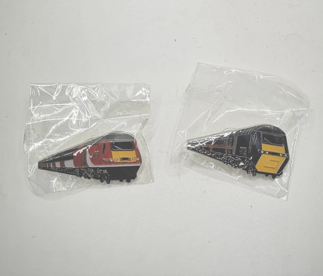 HST INTERCITY 125 Class 43 Pin Badges GNER & LNER By Transport-Badges £ ...