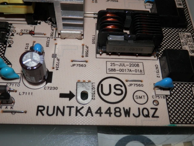 SHARP LC-32D44U RUNTKA448WJQZ Alimentatore/Inverter Retroilluminazione EUR 52,02 - PicClick IT